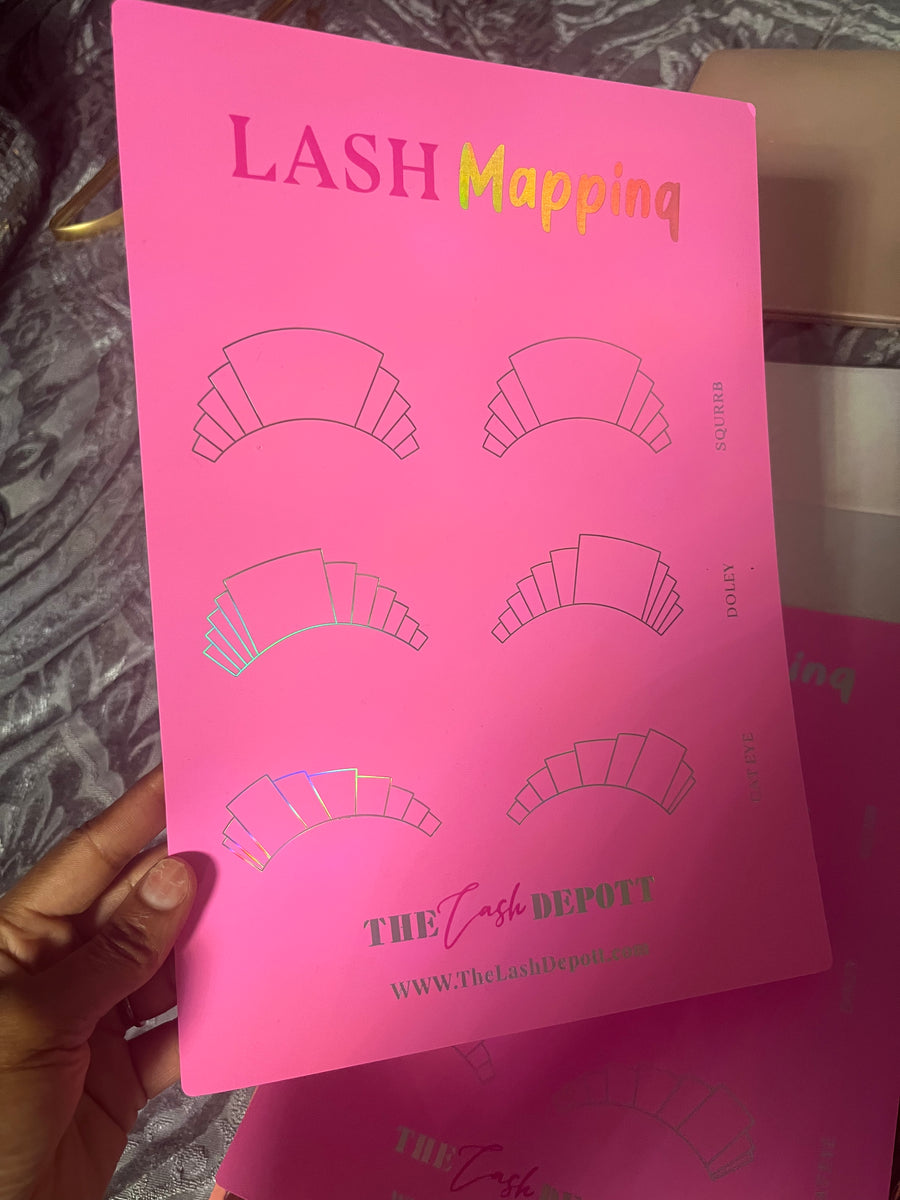Lash Map Mastery: Essential Tool for Precision Eyelash Mapping – The ...