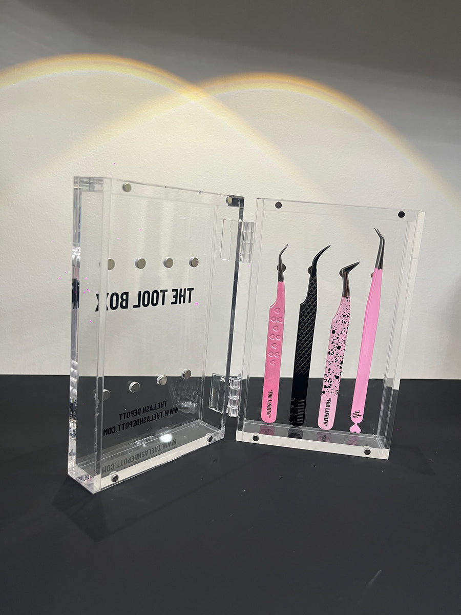 The Tool Box Tweezer Holder | Secure Storage for Lash Tools – The Lash ...