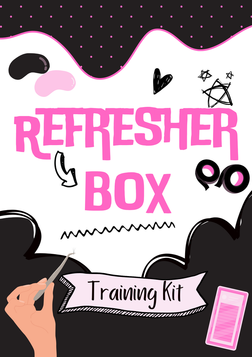 Lash Training Kit Refresher Box – Perfect for Practice & Skill Building ...